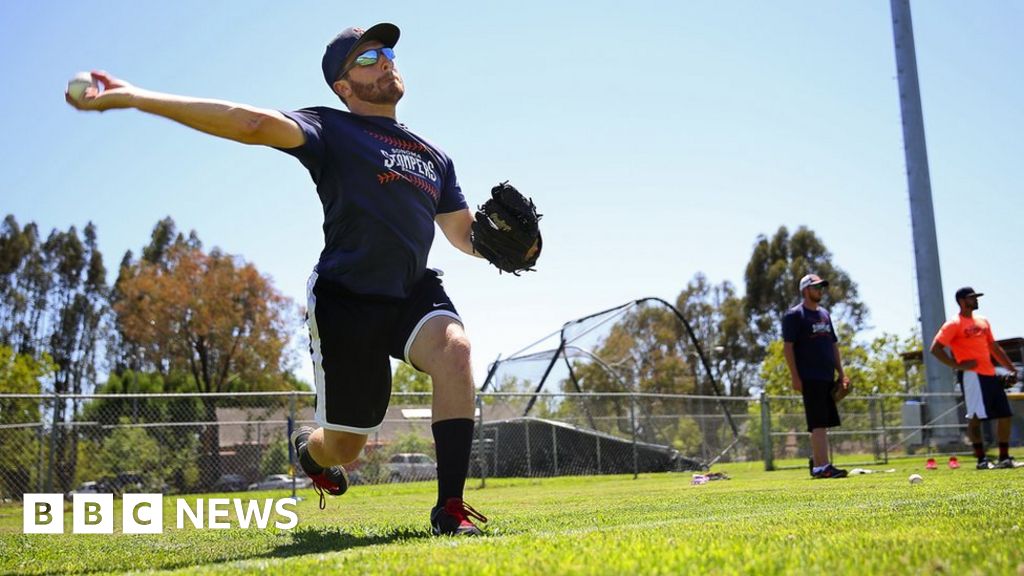 Baseball welcomes first openly gay professional player - BBC News