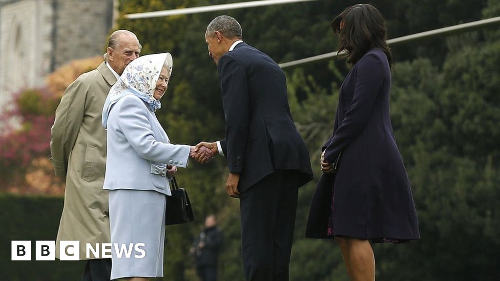 Barack Obama visit: Stick with EU, US president urges UK - BBC News
