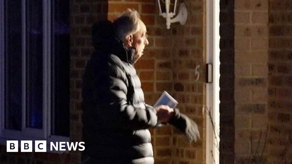 Sacked Wellingborough MP Peter Bone filmed campaigning for partner ...