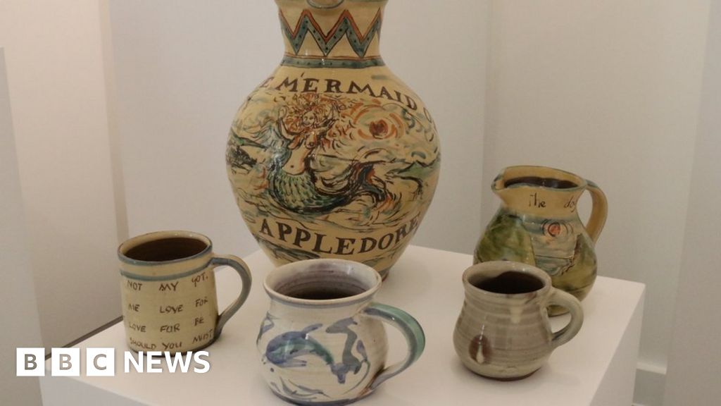 Grandson of potter Bernard Leach hopes to inspire youngsters - BBC News