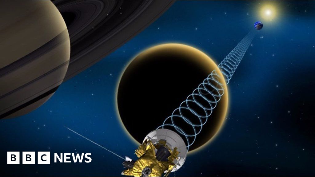 How Cassini probe reached Saturn - BBC News