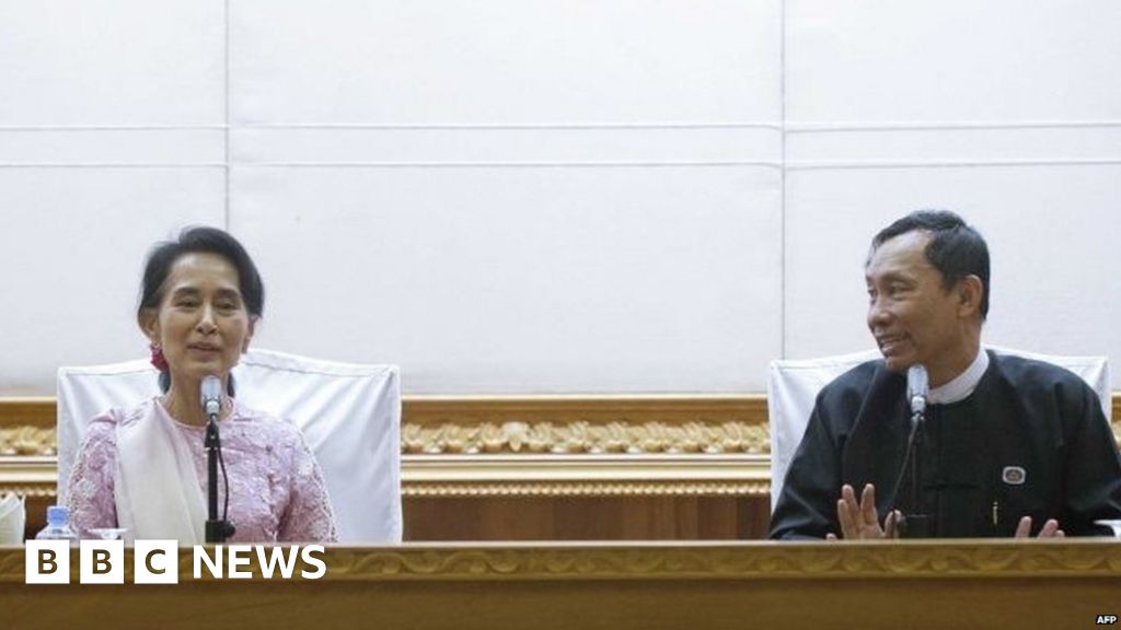 Aung San Suu Kyi hails Shwe Mann as an 'ally' - BBC News