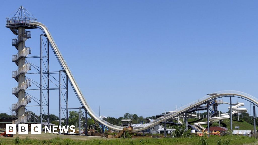 Waterslide death: Former park boss charged after boy killed - BBC News