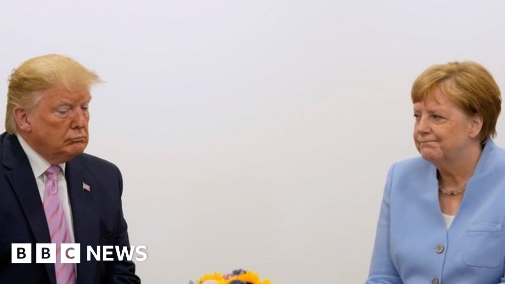 Angela Merkel backs US congresswomen attacked by Trump