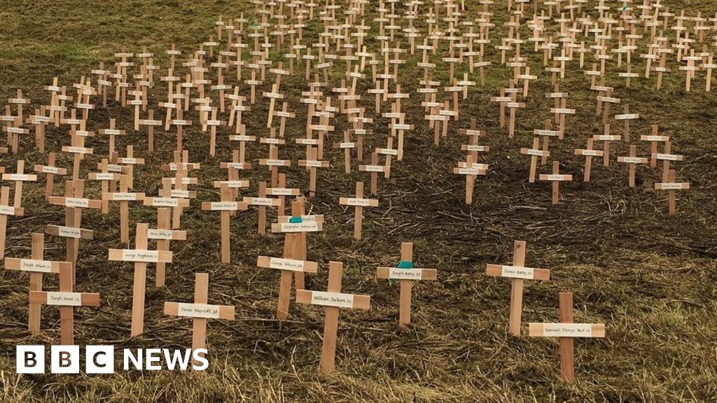 Events held in Barnsley to remember the Oaks Colliery disaster. - BBC News