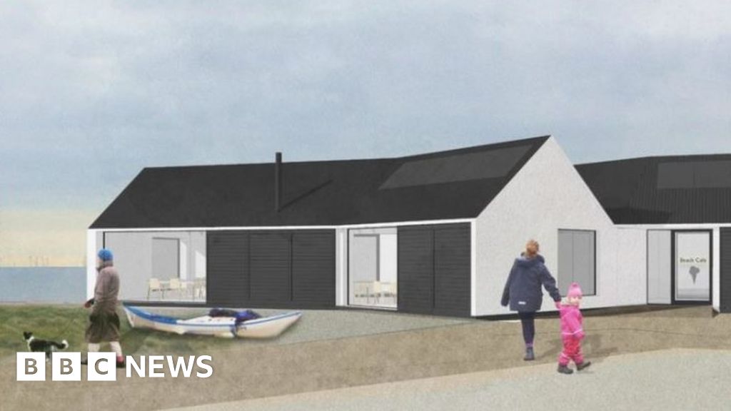 Silecroft beach: Design for permanent cafe unveiled - BBC News