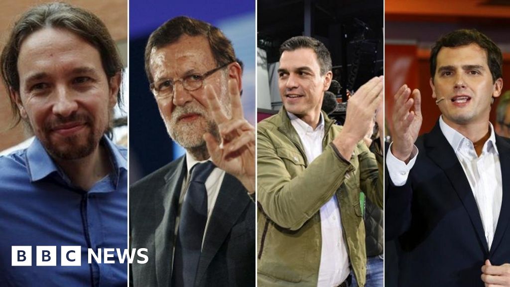 Spain's new faces in election campaign - BBC News