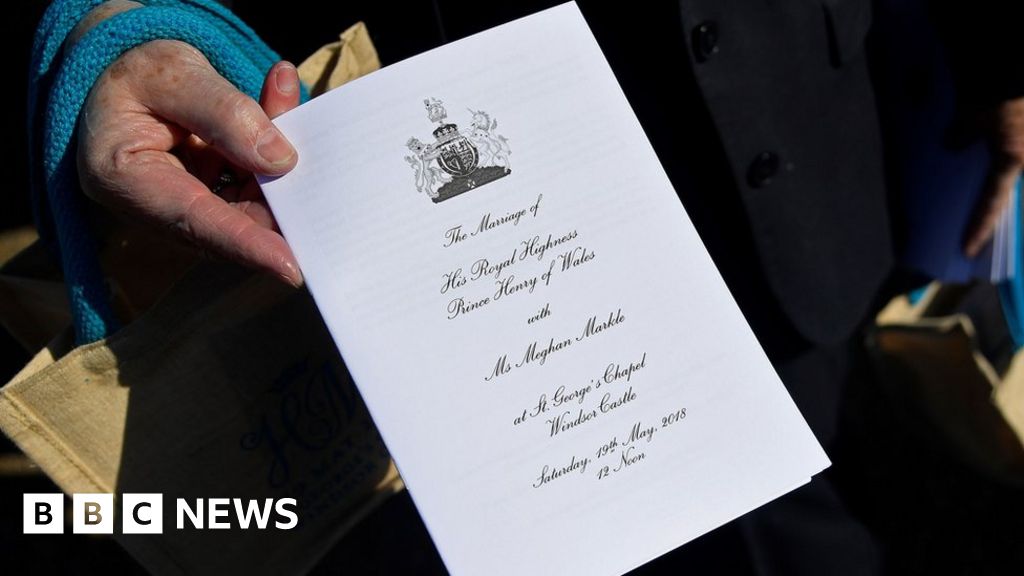 Royal wedding 2018: Order of service - BBC News