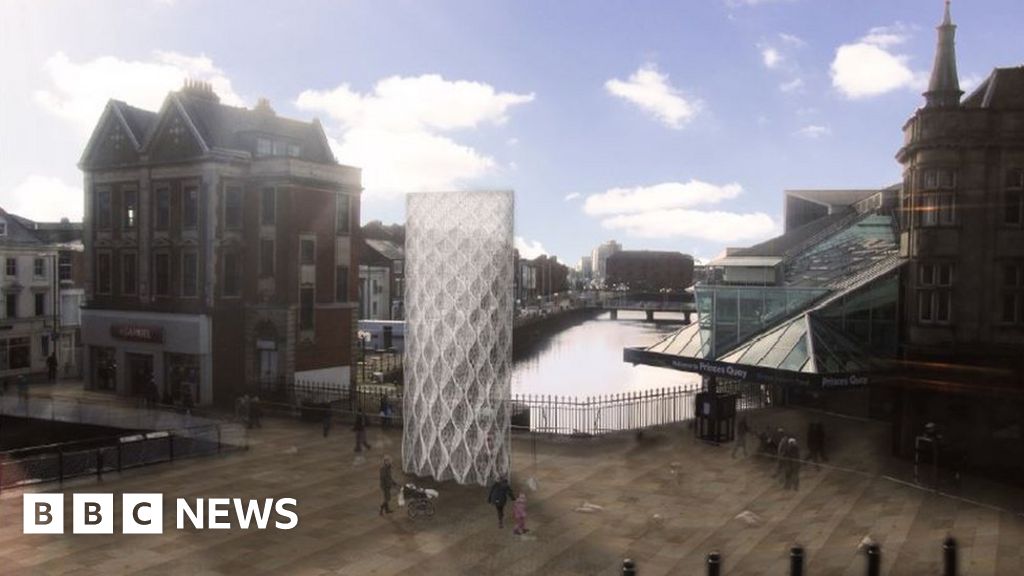 Hull Shadow Gate sculpture plans for Beverley Gate site - BBC News