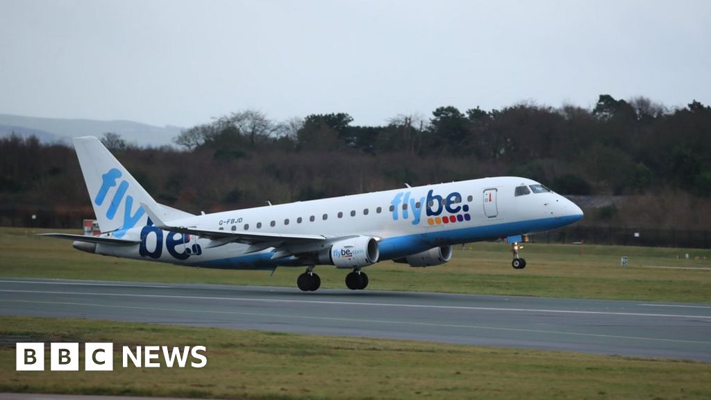 Flybe suspends three Belfast City Airport routes over summer - BBC News