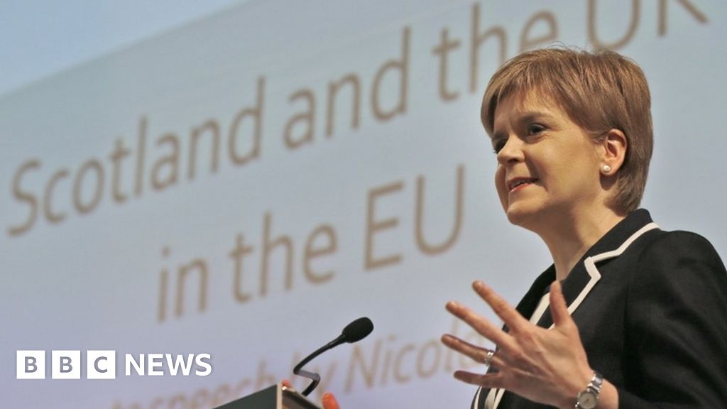 EU referendum: Sturgeon warns Cameron against 'negative' campaign - BBC ...