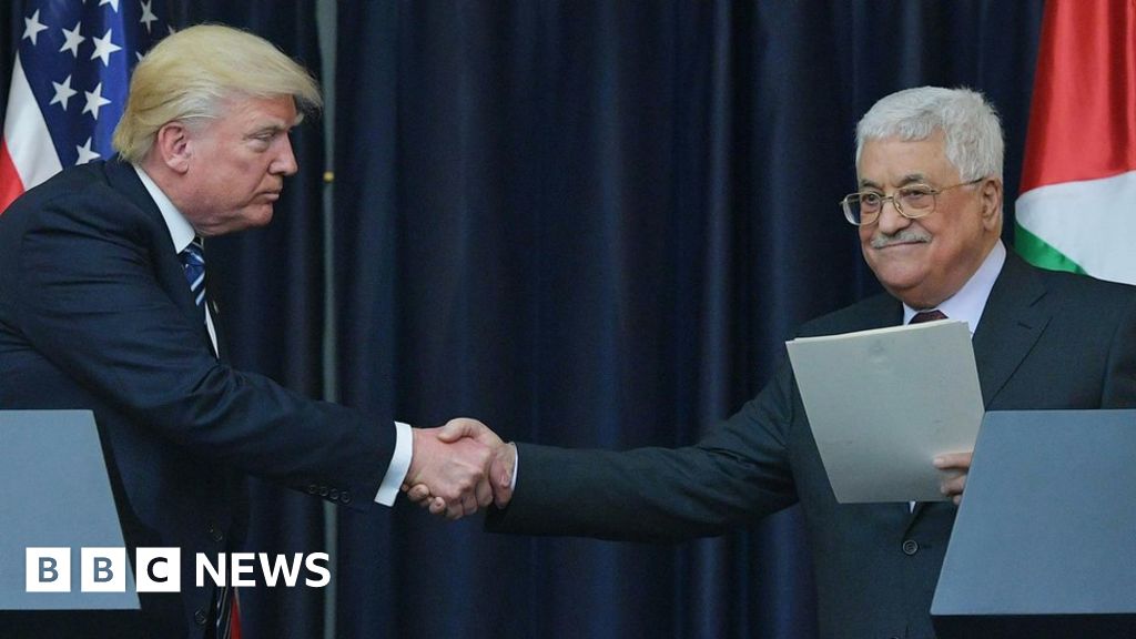 Trump 'to do everything' for Middle East peace - BBC News