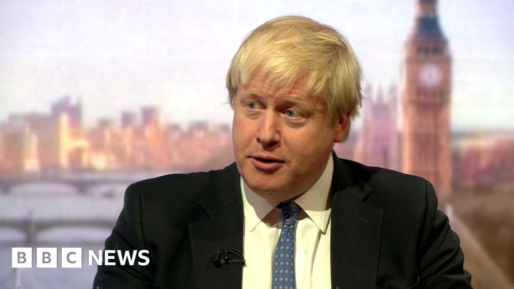 Boris Johnson: UK should not pay 'large sums' for EU trade access - BBC ...