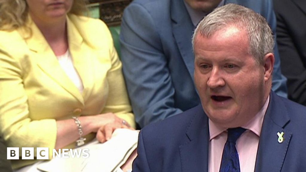 PMQs: Blackford and May on Scottish devolution and Brexit - BBC News