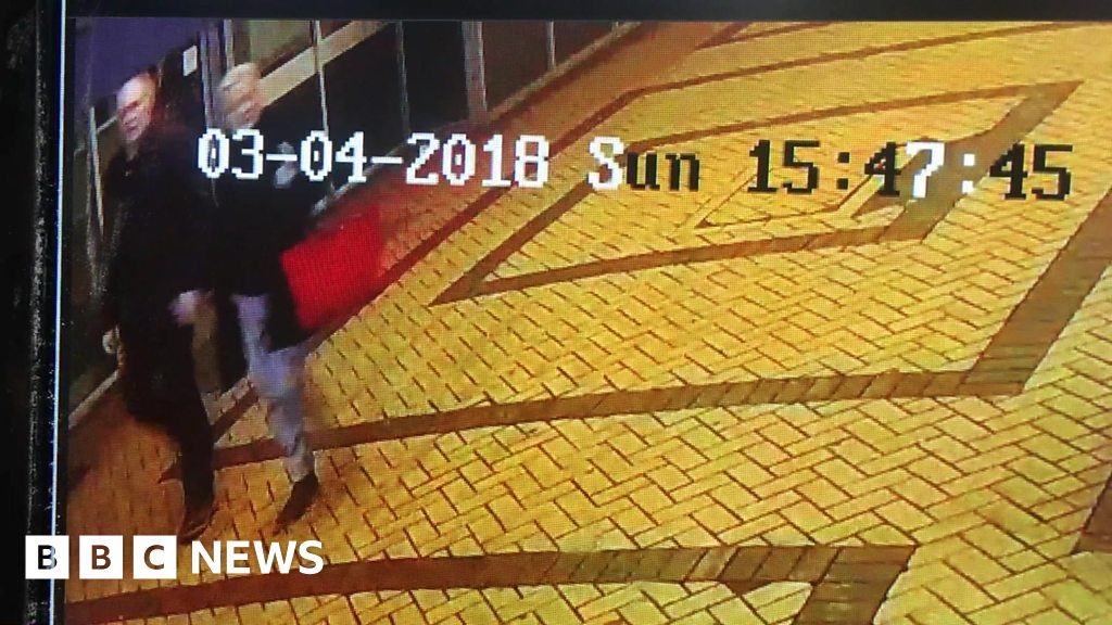 Russian spy: CCTV footage in Sergei Skripal investigation - BBC News
