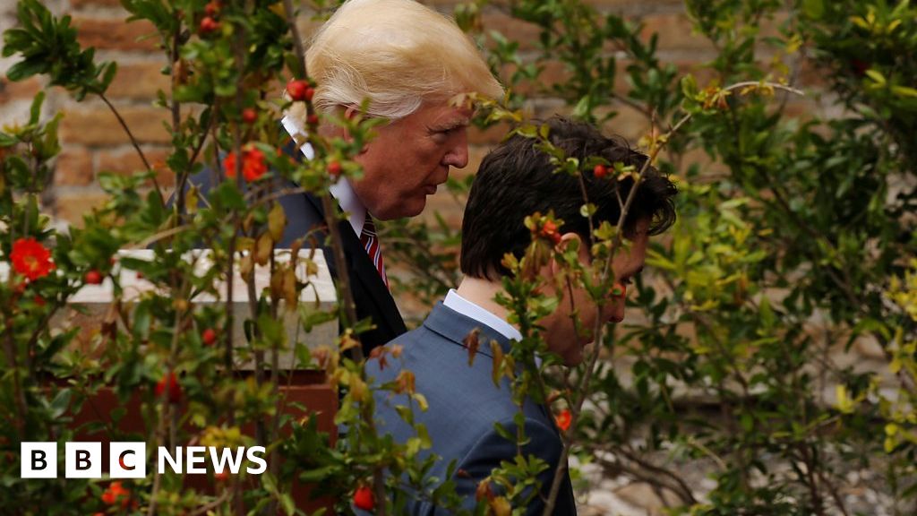 Donald Trump's first G7 summit - BBC News