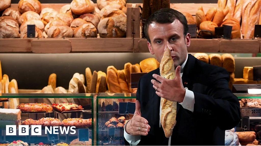 President Macron: Baguette me not? - BBC News