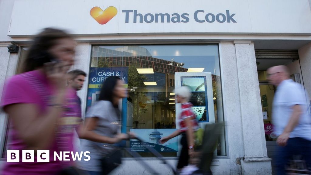 Thomas Cook shares fall nearly 60% in eight days - BBC News
