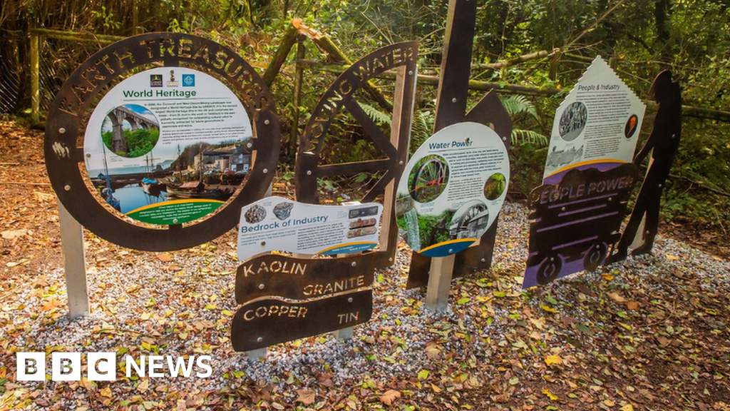 Cornish mining heritage celebrated with new boards at Luxulyan Valley ...