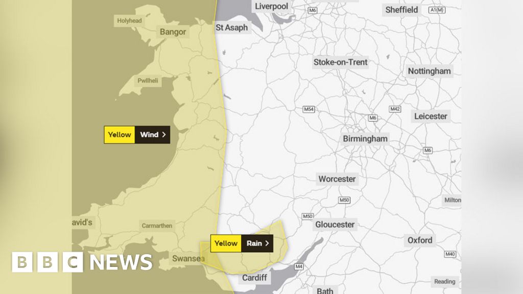 Wales weather: Wind and weather warnings issued - BBC News