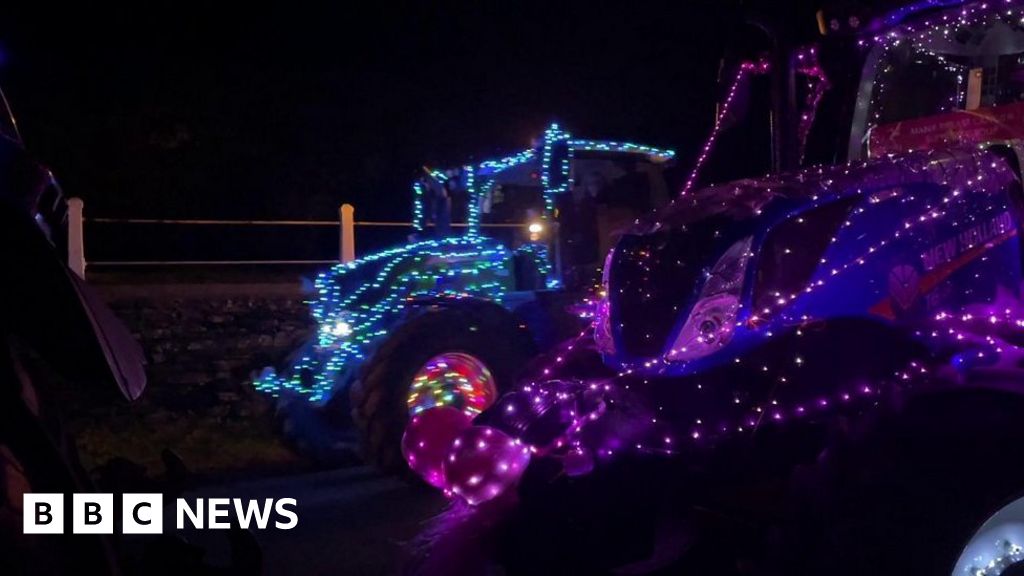 Christmas charity tractor parade returns to Isle of Man streets