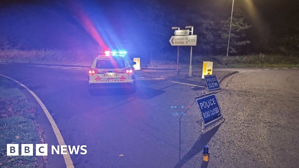 Motorcyclist killed in Abridge crash - BBC News