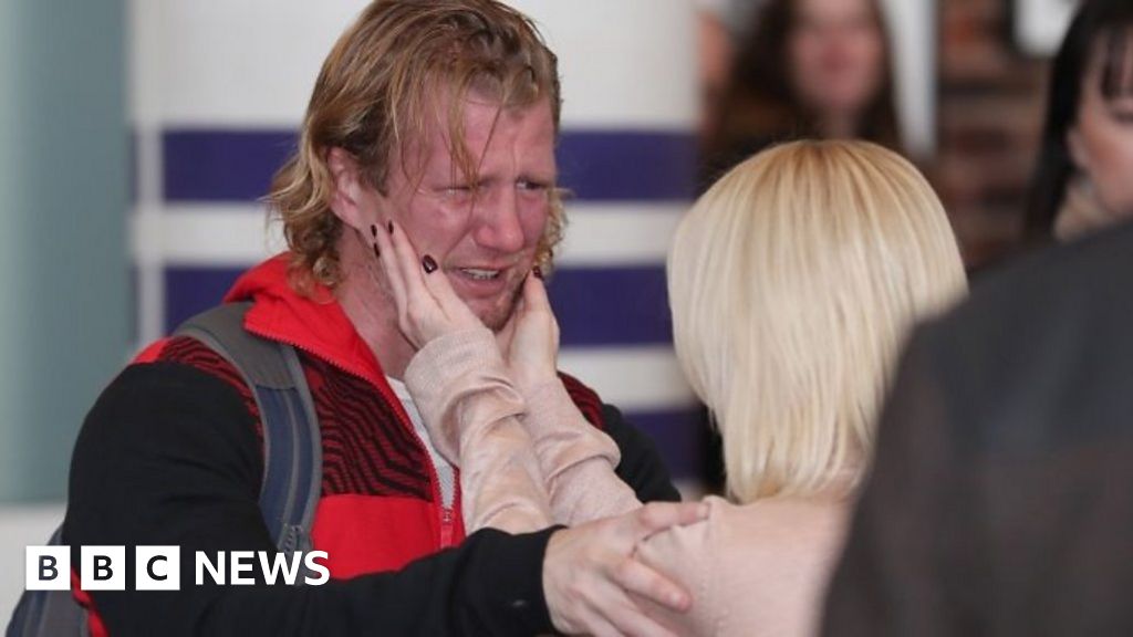 Chennai Six: Nick Dunn returns home - BBC News