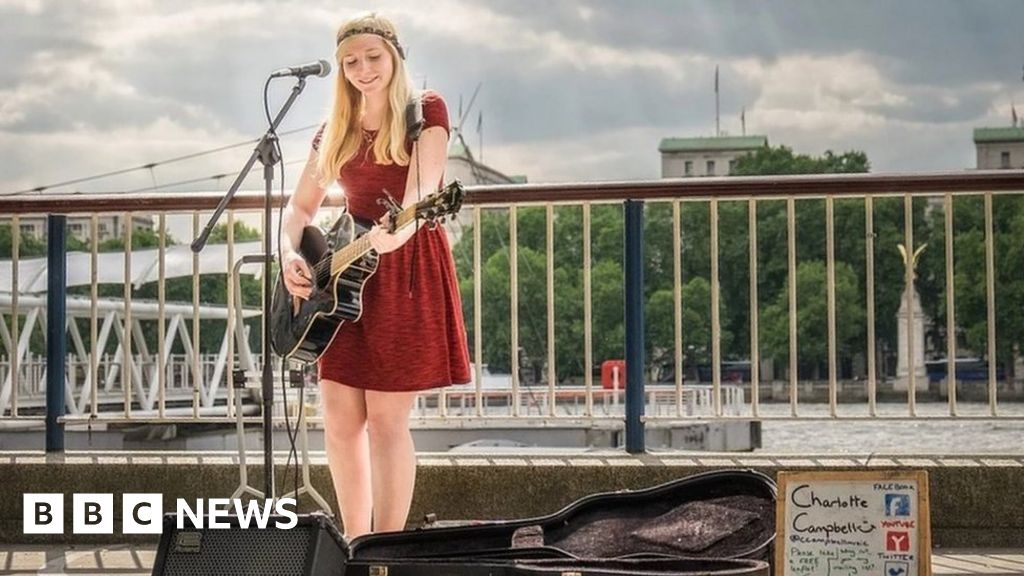 Busker thanks Ed Sheeran for apologising for Facebook ban - BBC News