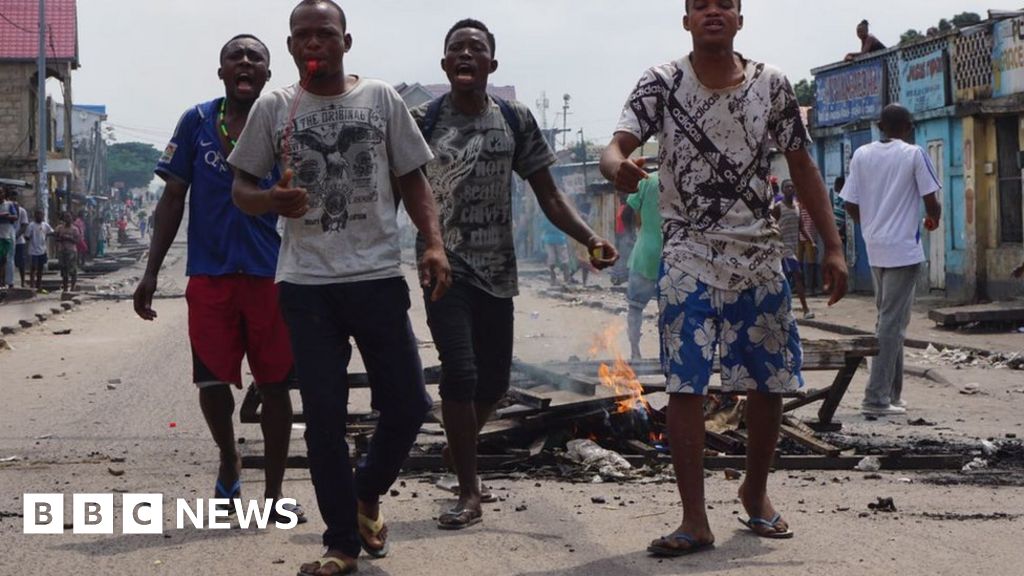 DR Congo anti-Kabila protests 'leave more than 20 dead' - BBC News