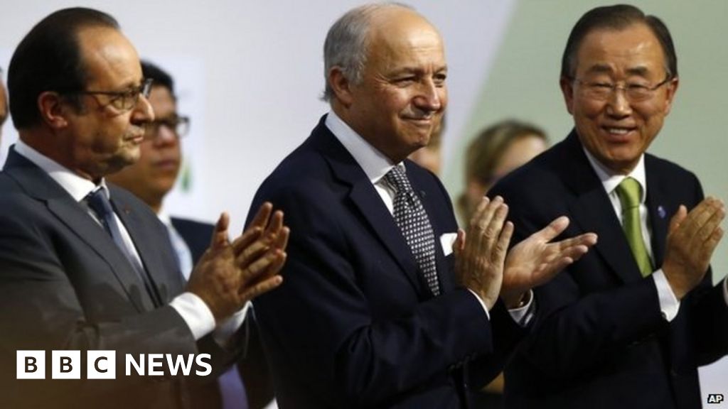 COP21: Climate deal 'to keep rises well below 2C' - BBC News