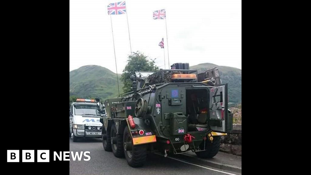 Armoured car driver avoids crash ban - BBC News