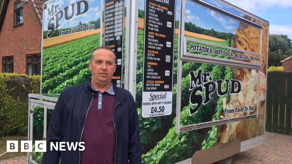 Spud seller told his van 'does not fit Hull's image' - BBC News