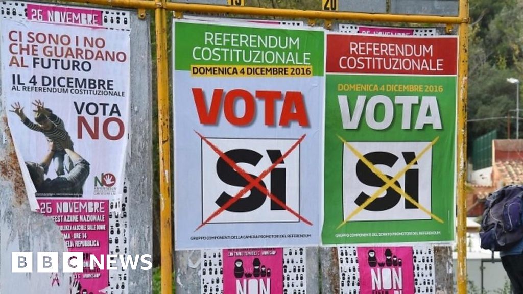 Italian referendum polls open - BBC News