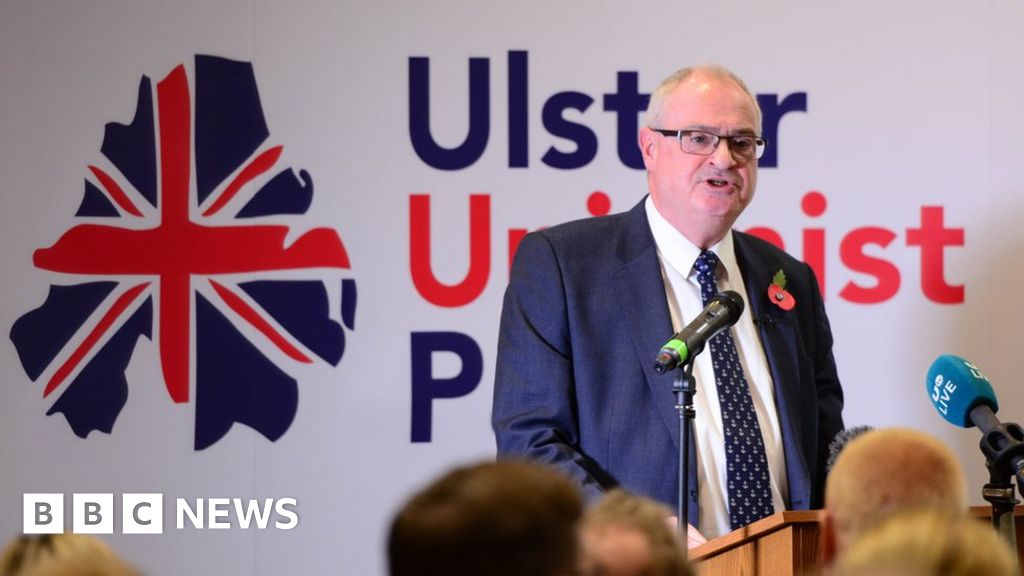 Steve Aiken takes over as new leader of Ulster Unionist Party - BBC News