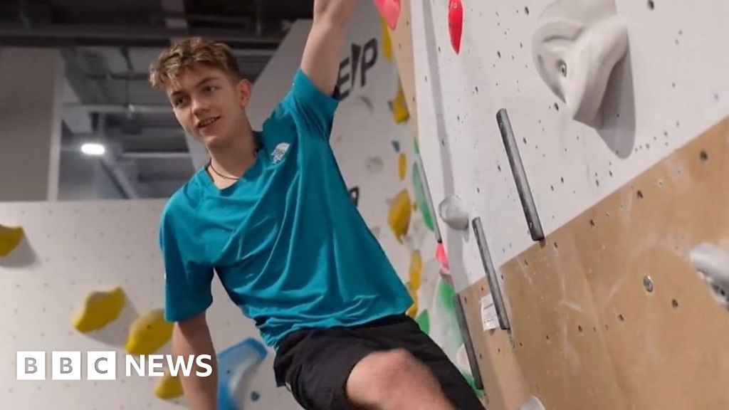Paris 2024 Olympics: The teenage climber going for Team GB gold - BBC News
