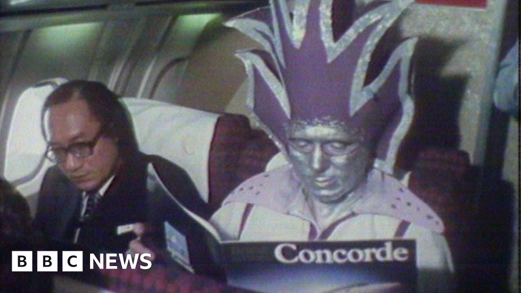 On board Concorde's first flight, 40 years on - BBC News