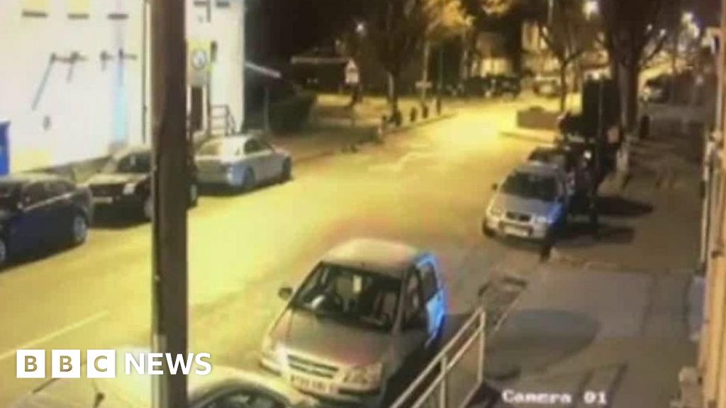 CCTV released after five mosques attacked - BBC News
