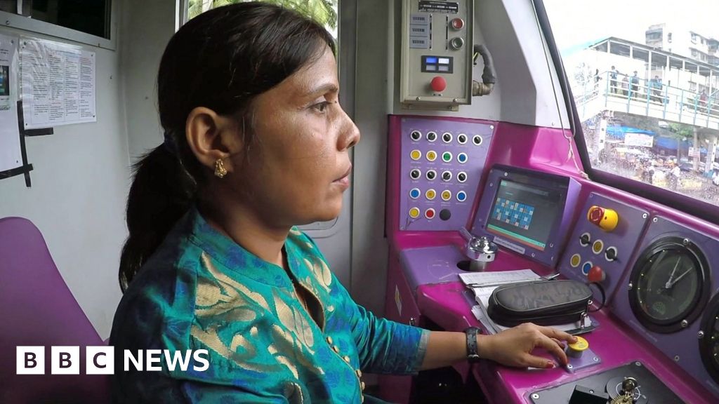 Train driver Preeti Kumari: 'Nothing is impossible in life' - BBC News