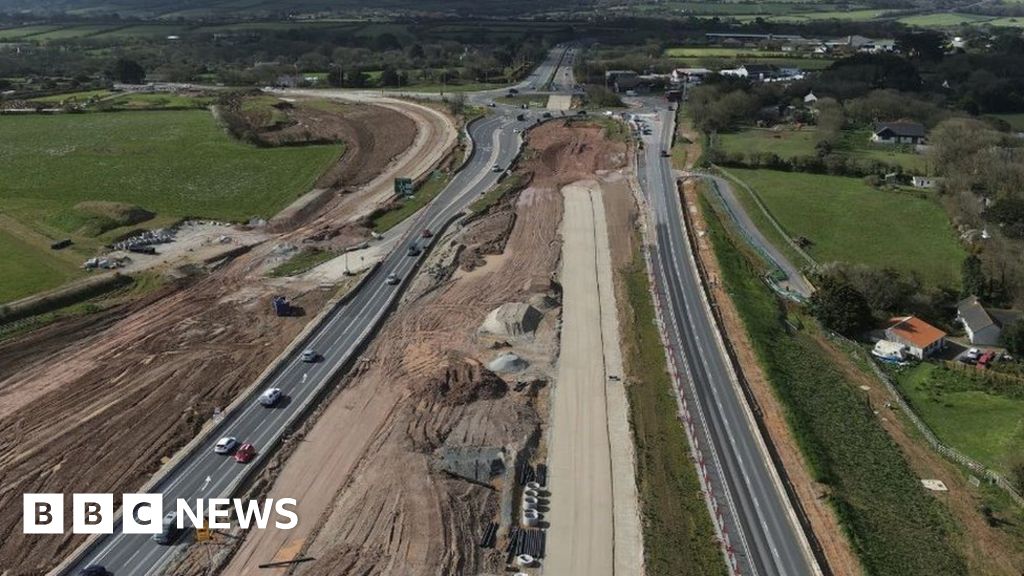 A30 upgrade in Cornwall nominated for engineering award