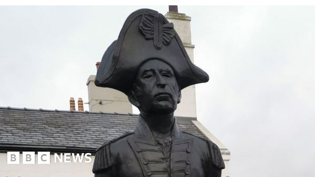 Captain John Quilliam: Statue returns to Castletown after restoration ...