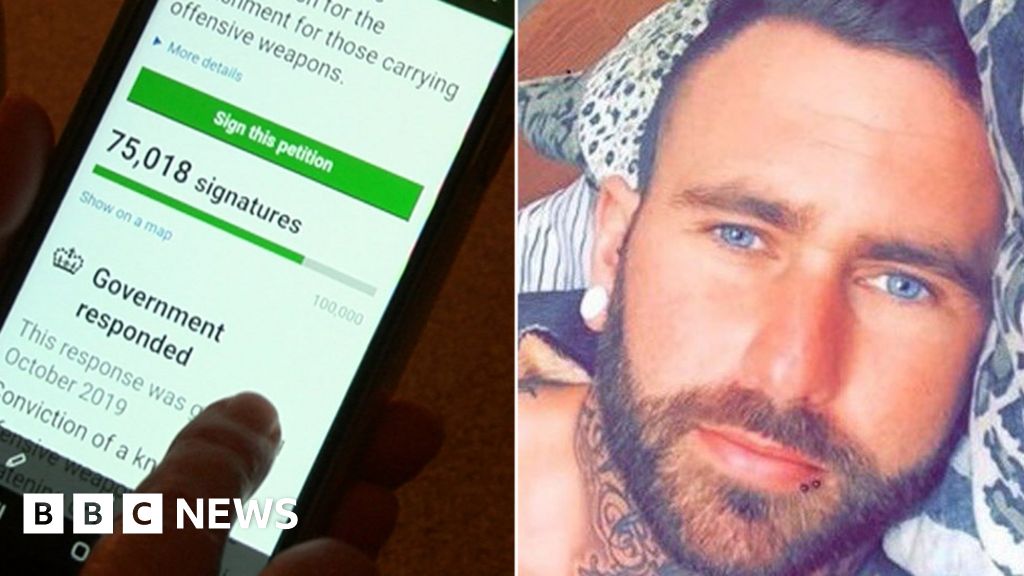 Daniel Fox stabbing: Scrapping knife crime petition 'insulting' - BBC News