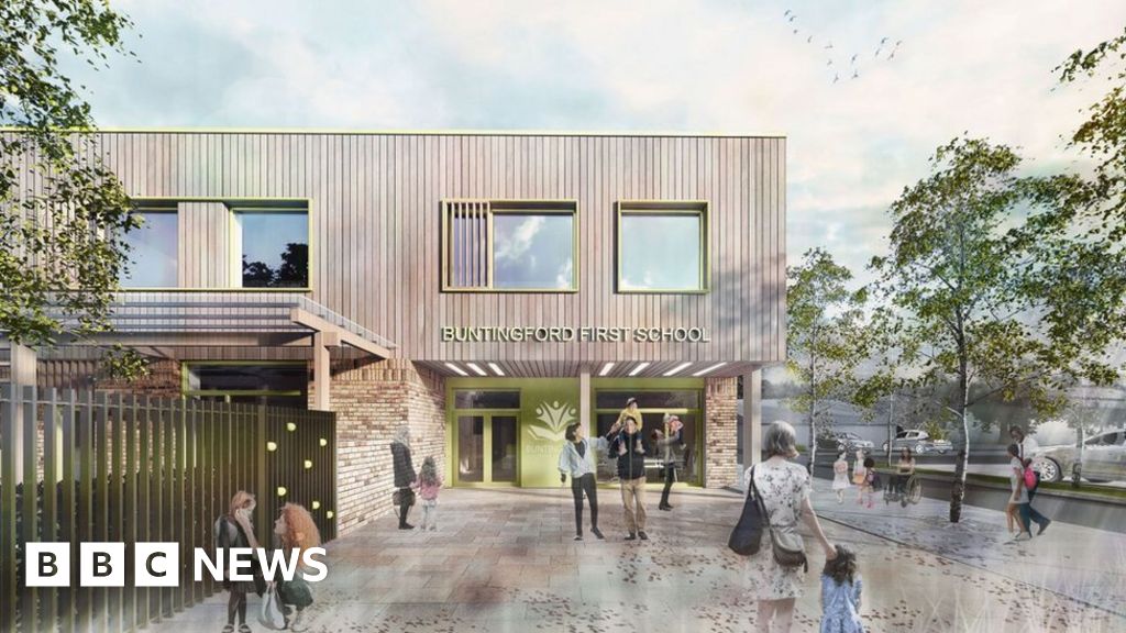 Hertfordshire's first net-zero carbon school approved - BBC News