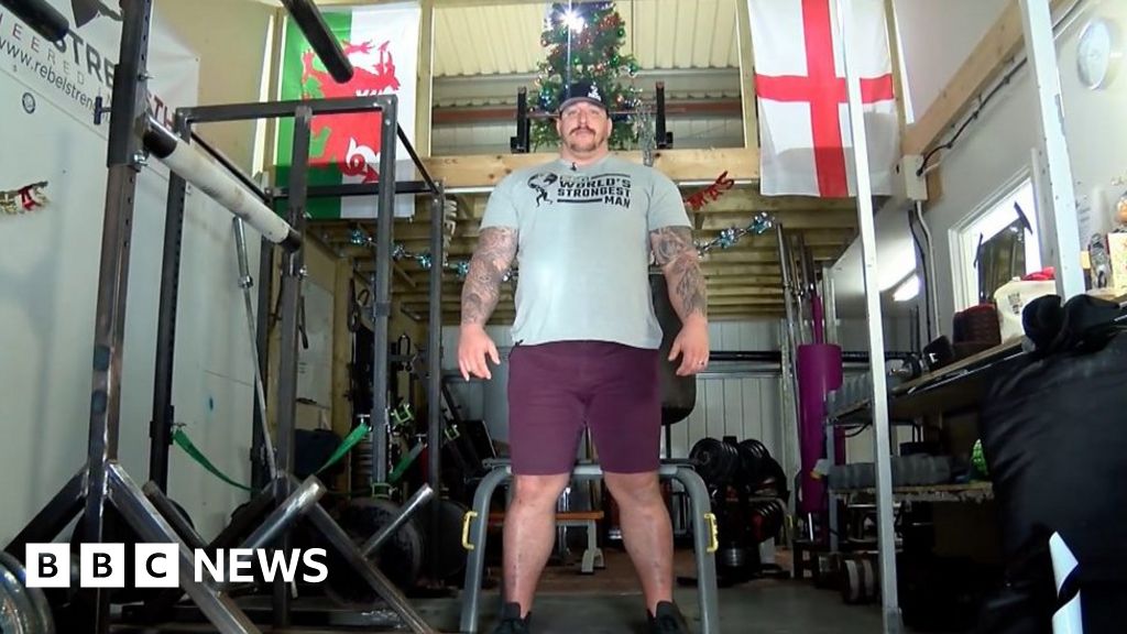World's Strongest Man: Wales' first entry in 25 years - BBC News
