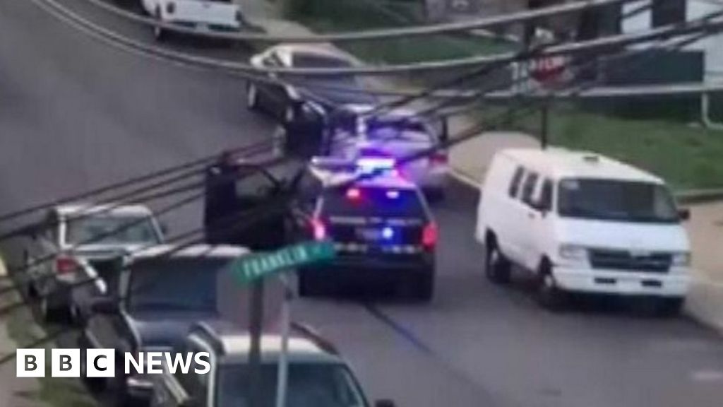 Protests after Antwon Rose shot by police in Pittsburgh - BBC News