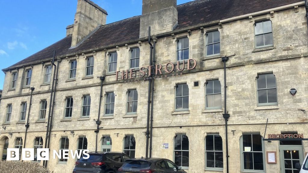 Stroud Hotel visited by late queen re-opens after refit - BBC News
