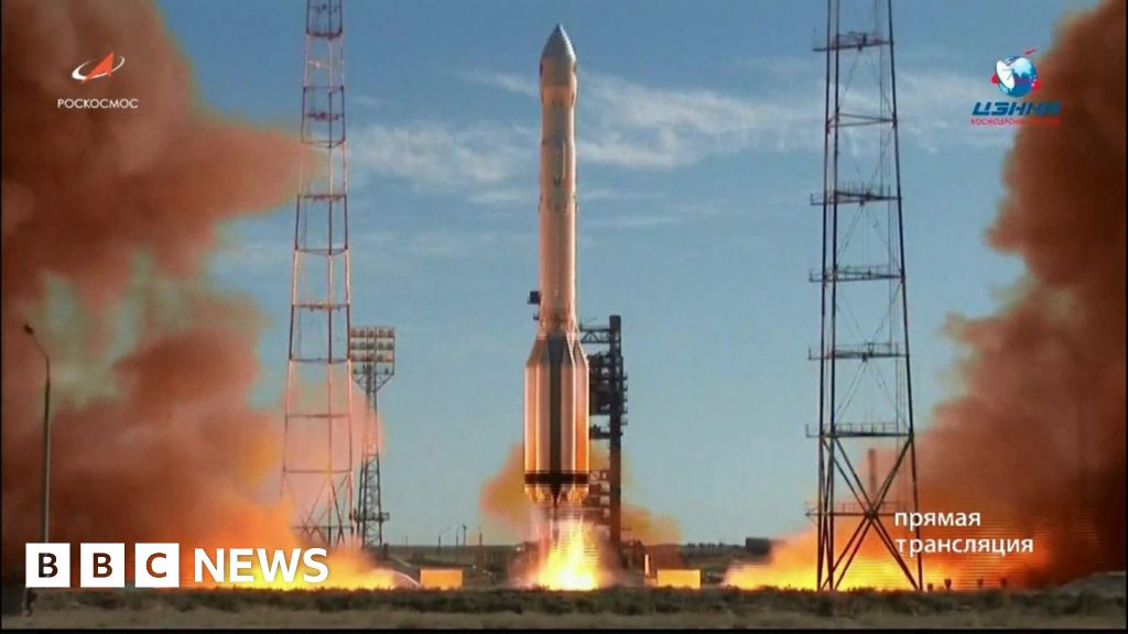 Spektr-RG: Powerful X-ray telescope launches to map cosmos - BBC News