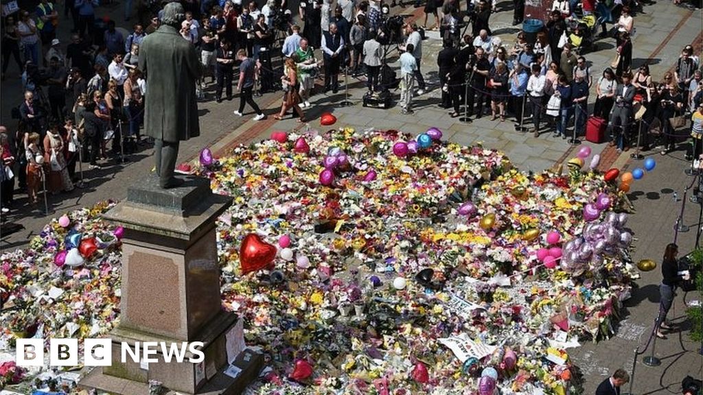 Manchester Arena attack memorial site revealed - BBC News