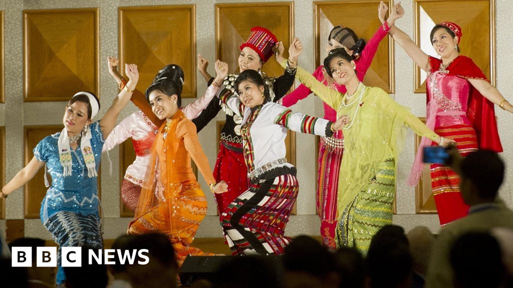 Myanmar ends parliament and military-only rule with a party - BBC News