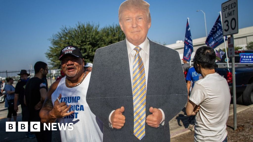 In Pictures: Trump supporters hold rallies for the president