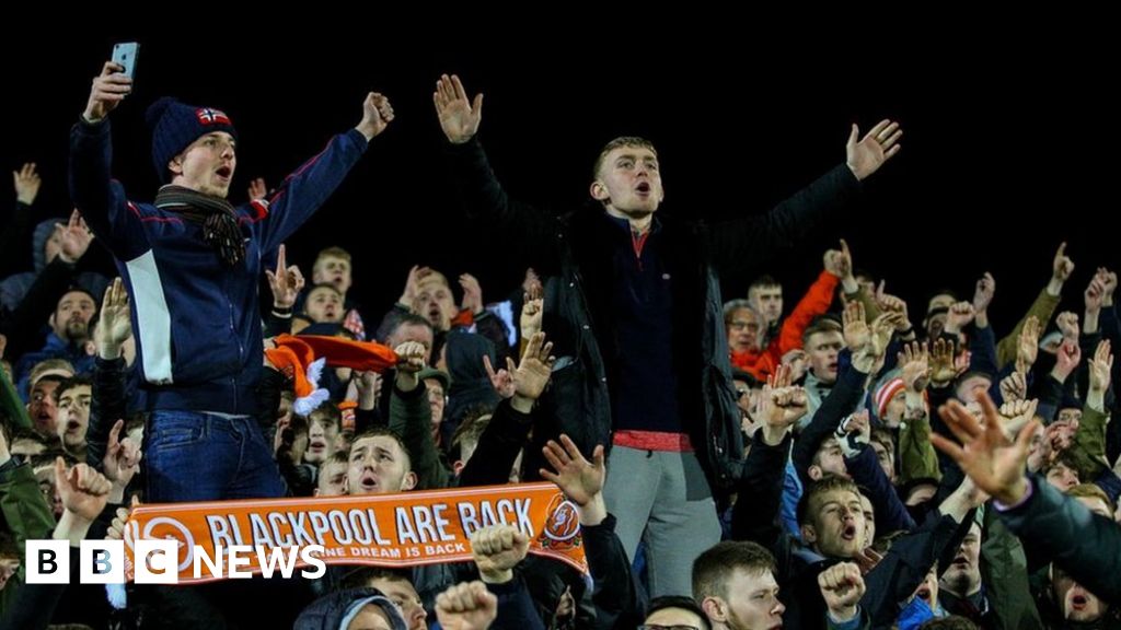 'I never thought I would watch Blackpool play again' - BBC News
